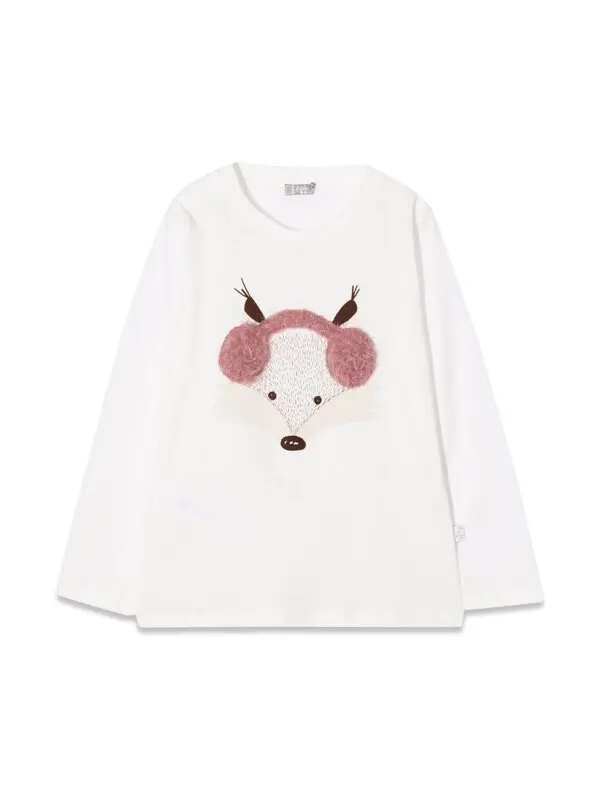 IL GUFO Long Sleeve T-shirt - White