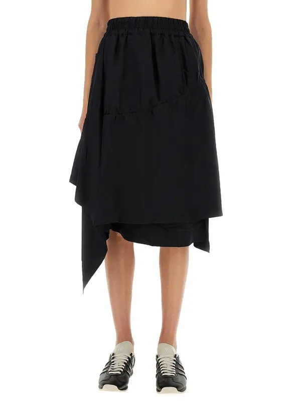 Y3 Asymmetrical Skirt