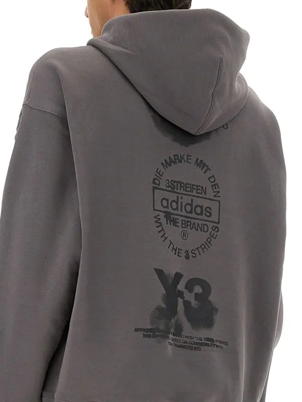 Y - 3 Sweatshirt With Y-3 Graphics