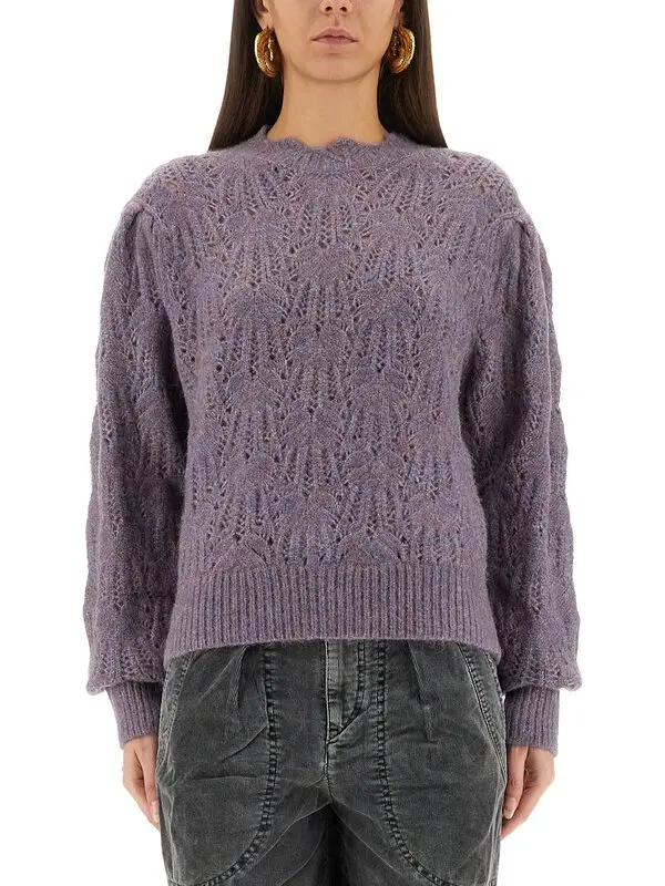MARANT ETOILE Celestine Sweater - Purple