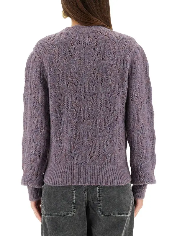 MARANT ETOILE Celestine Sweater - Purple