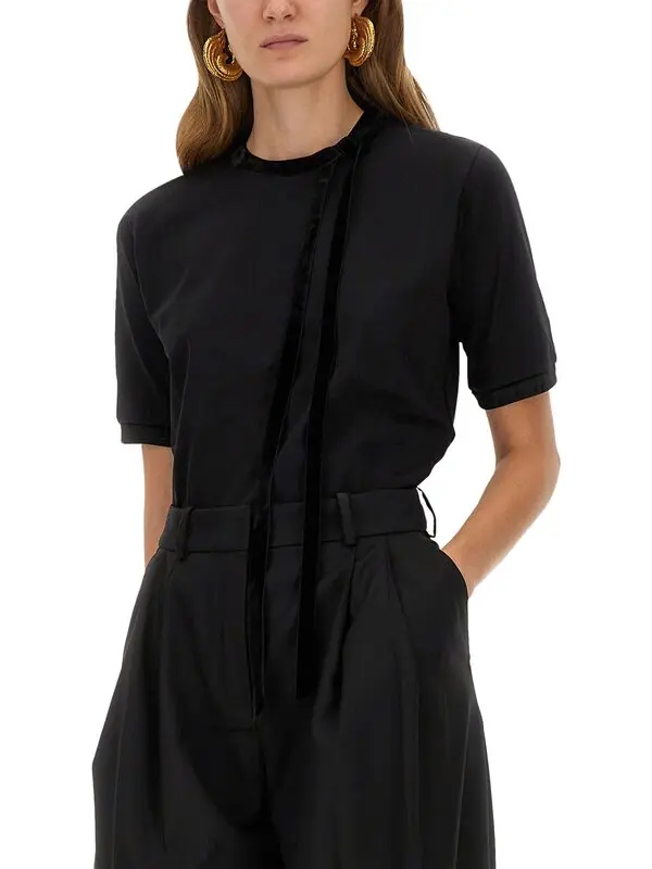 Nina Ricci T-shirt With Bow Detail