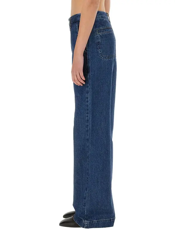 A.p.c. Seaside Wide Leg Jeans - Denim