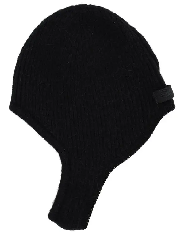 Jacquemus Gross Grain Cap - Black