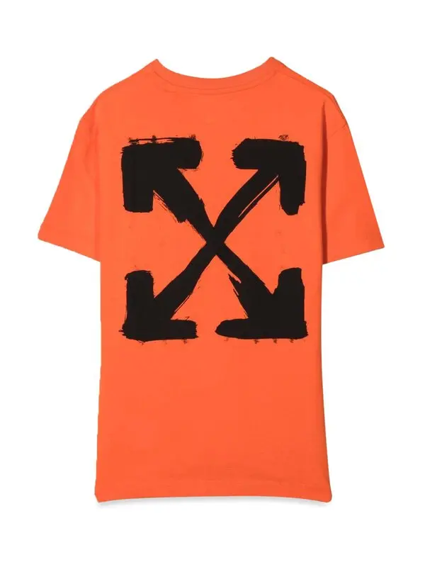 Off-White Printed Cotton Jersey T-shirt