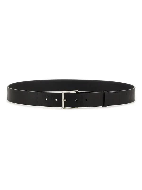 Burberry Leather Belt - Black