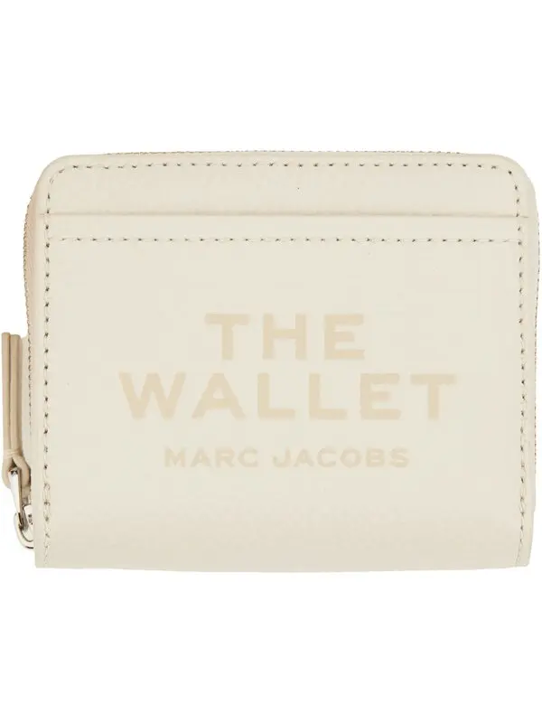 Marc Jacobs The Compact" Mini Wallet - Ivory