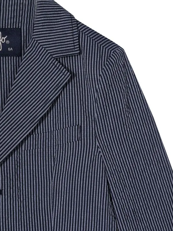 IL GUFO Striped Blazer