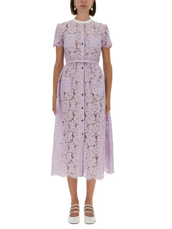 knee length dresses for ladies Kalissa Guipure Lace Dress