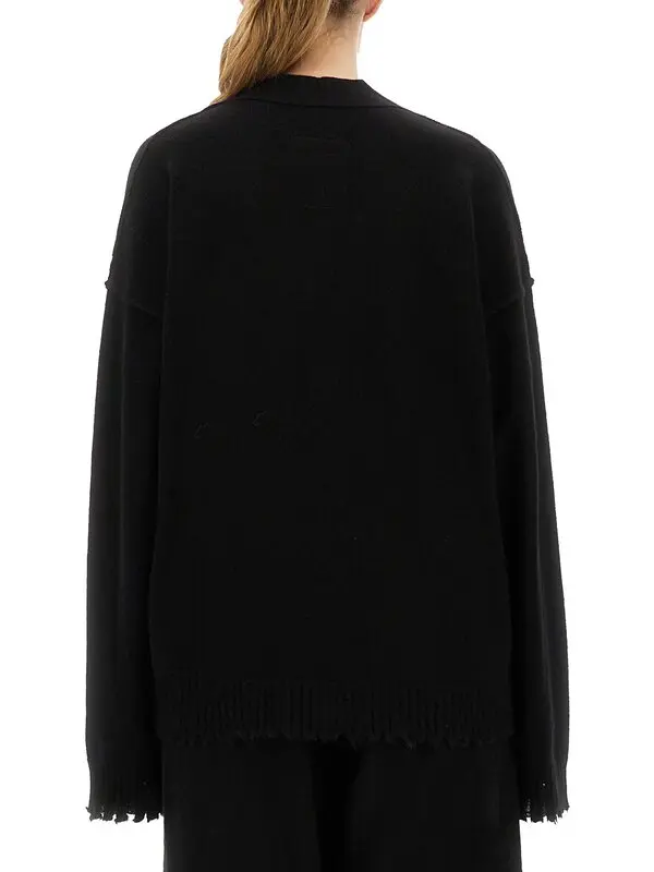UMA WANG Cashmere Cardigan - Black