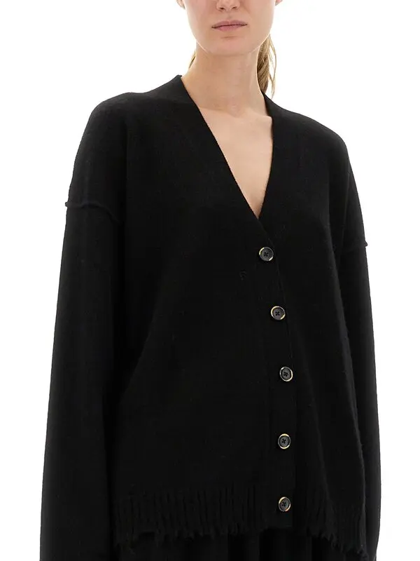 UMA WANG Cashmere Cardigan - Black