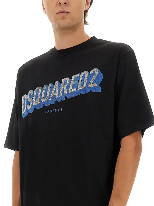 Dsquared2 T-shirt With Logo - Black