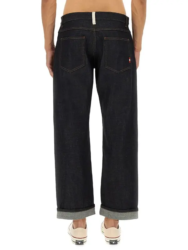 AMISH James Selvedge Straight Jeans