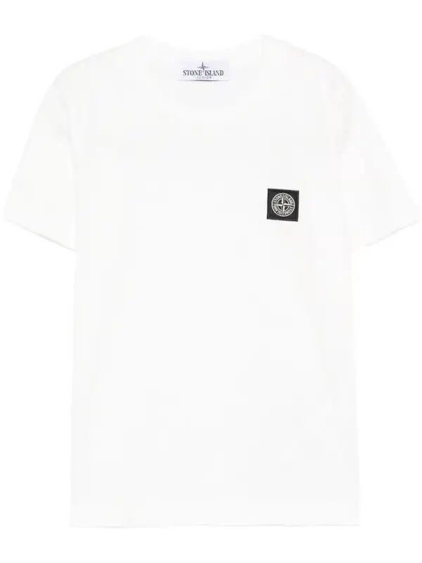 Stone Island T-shirt With Logo - White