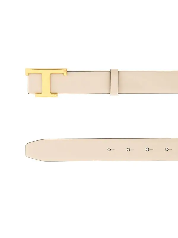 TOD'S T Timeless Reversible Belt - Grey