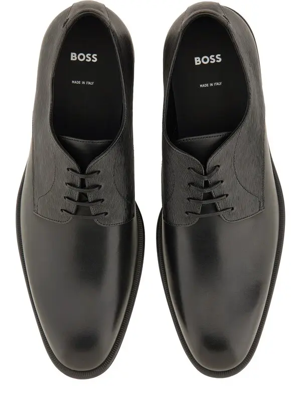 BOSS Leather Derby Loafer