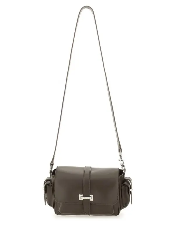 Hogan Small Flap Bag - Brown