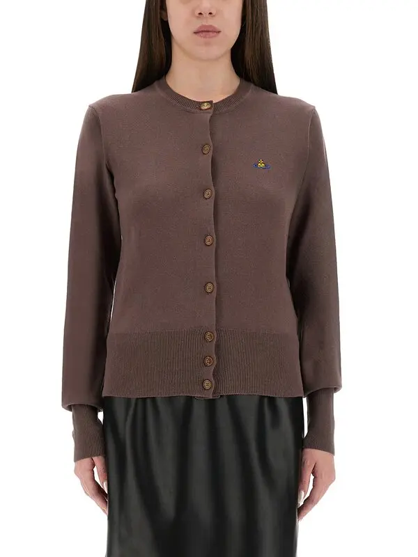 VIVIENNE WESTWOOD Bea Cardigan - Brown