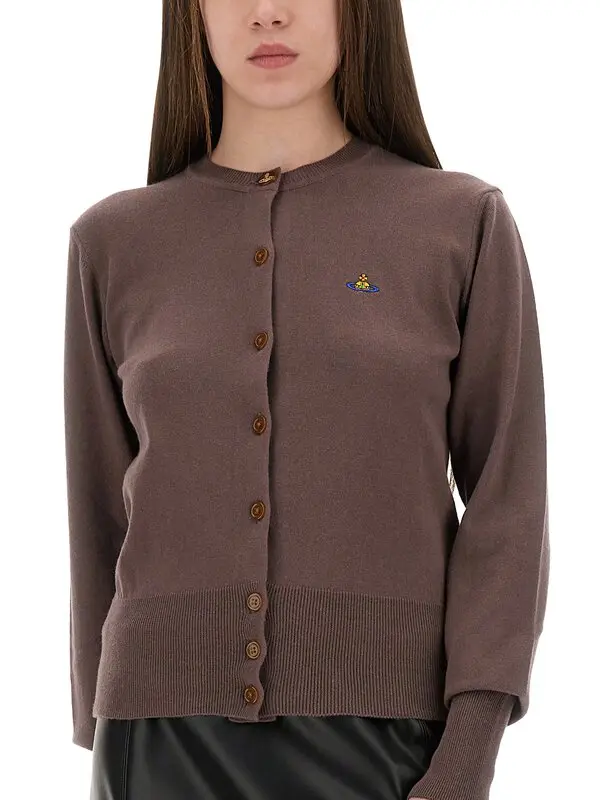 VIVIENNE WESTWOOD Bea Cardigan - Brown