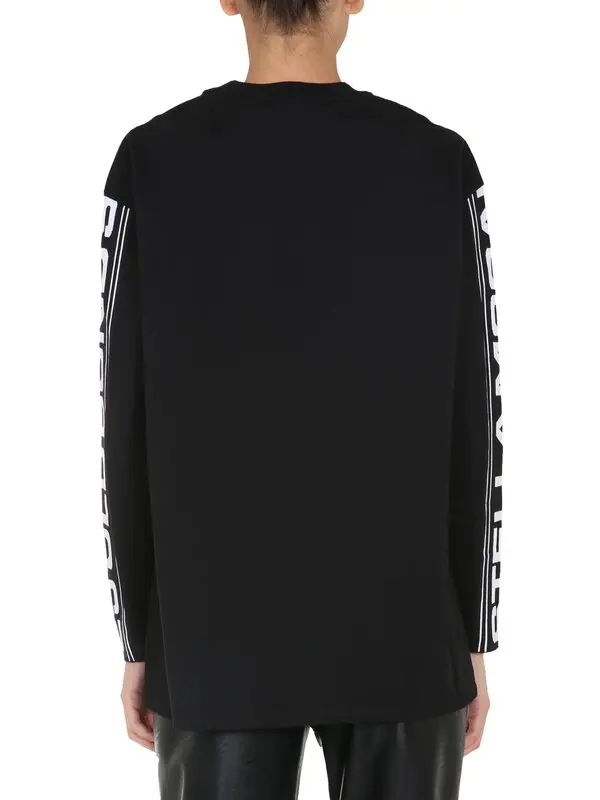 Stella McCartney Round Neck T-shirt - Black
