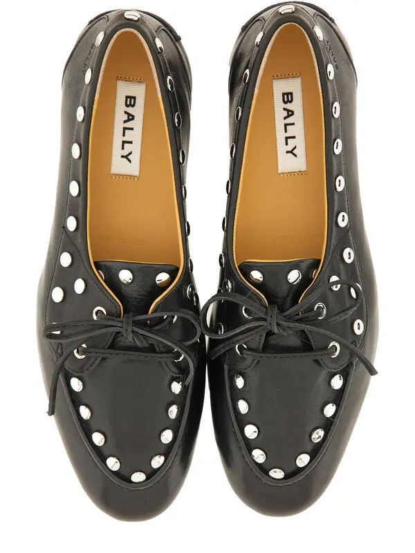 Bally Moccasin Plume