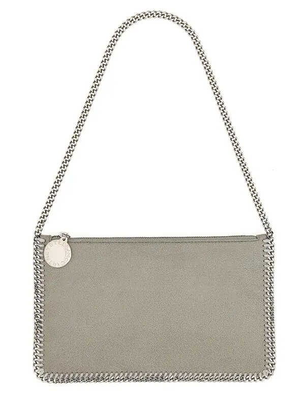 Stella McCartney Falabella Clutch Shoulder Bag - Grey