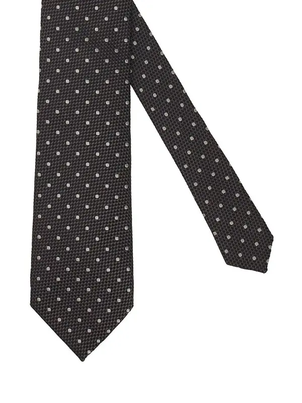 TOM FORD Silk Neck Tie - Grey