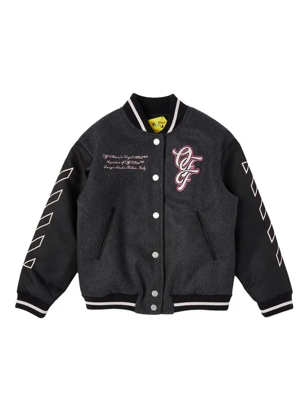 Off-White Varsity Logo Jacket