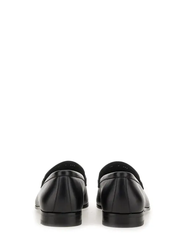 FERRAGAMO Mocassin Gancini - Black
