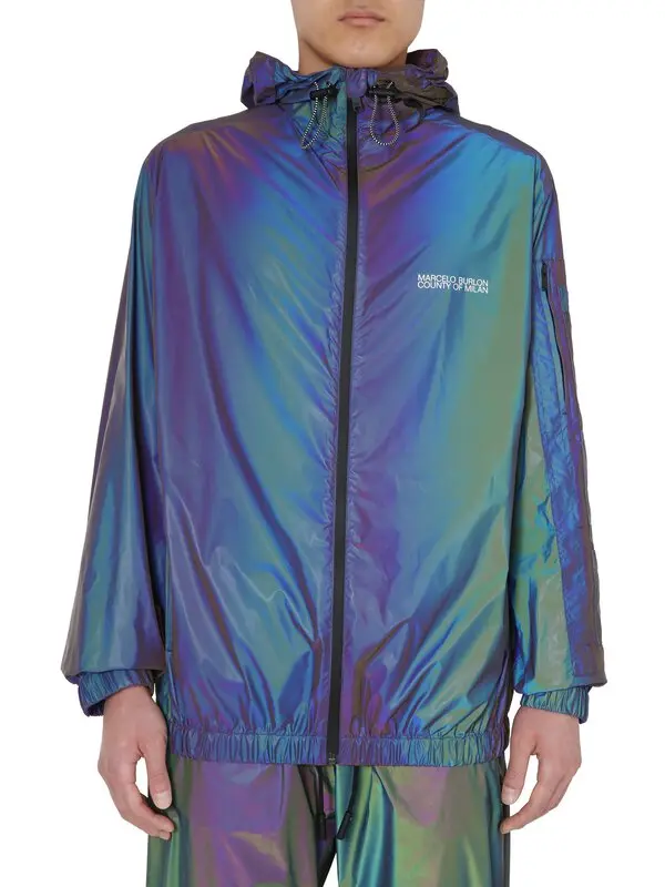 MARCELO BURLON COUNTY OF MILAN Windbreaker Jacket