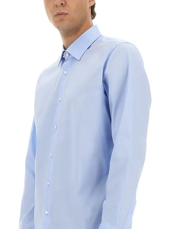 BOSS Poplin Shirt - Baby Blue