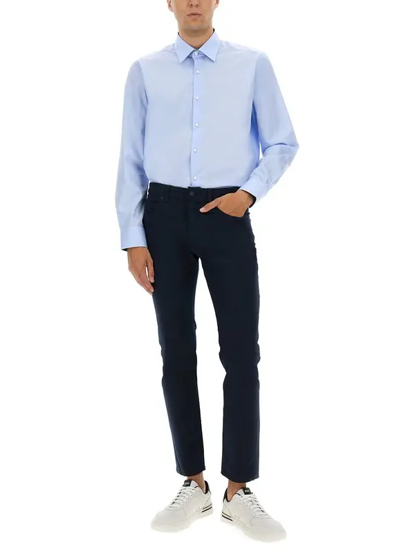 BOSS Poplin Shirt - Baby Blue