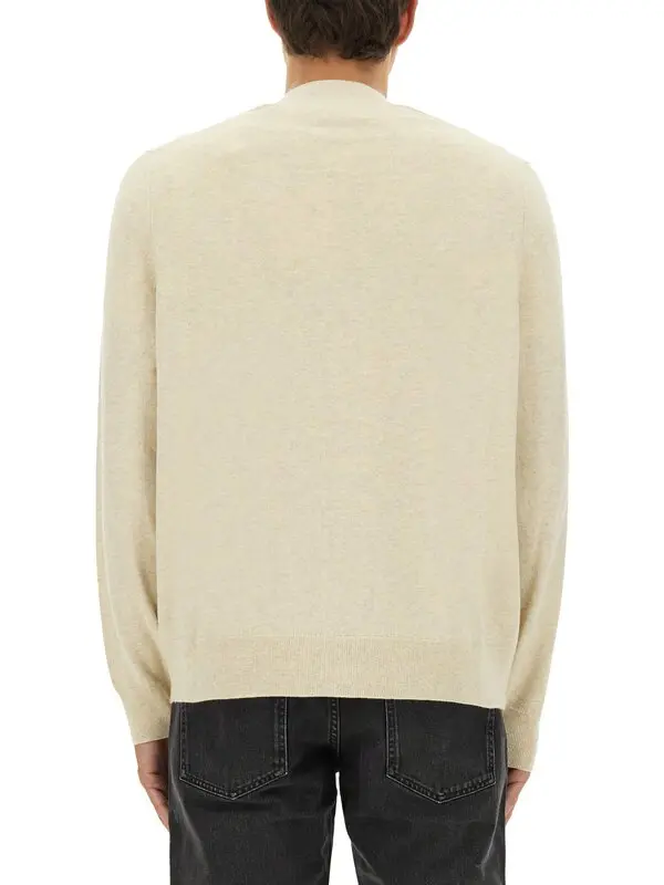 MARANT Logo Cardigan - Ivory