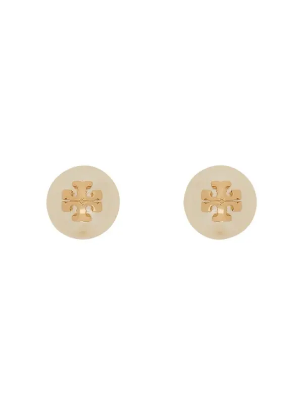 Tory Burch Kira Earrings - Ivory
