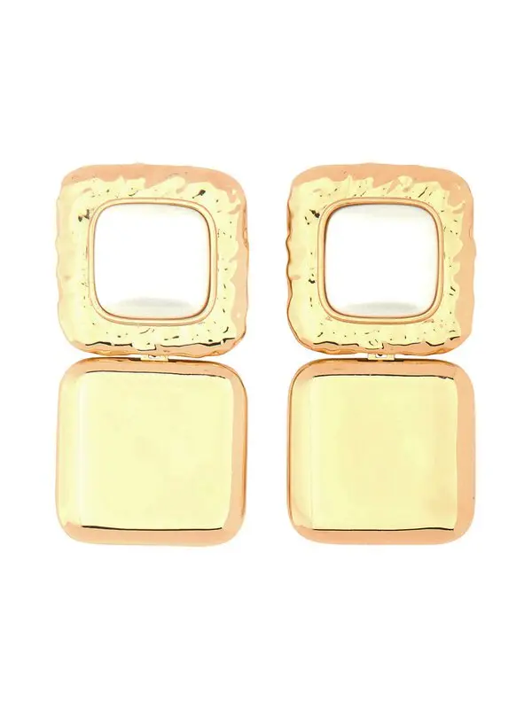 SELF-PORTRAIT Earrings With Pearls - Gold