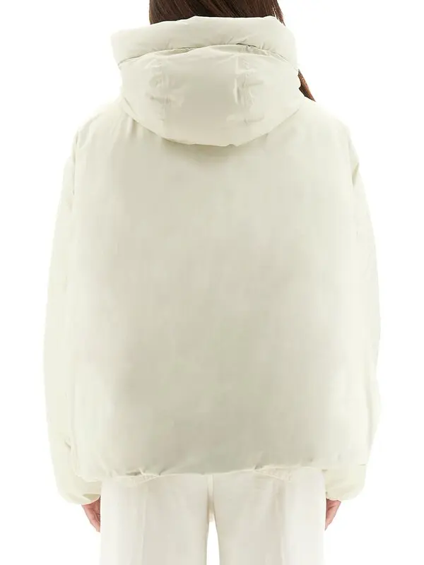 Herno Gore-tex Hooded Jacket - Ivory