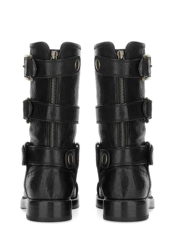 Dolce & Gabbana Leather Mid-calf Boots
