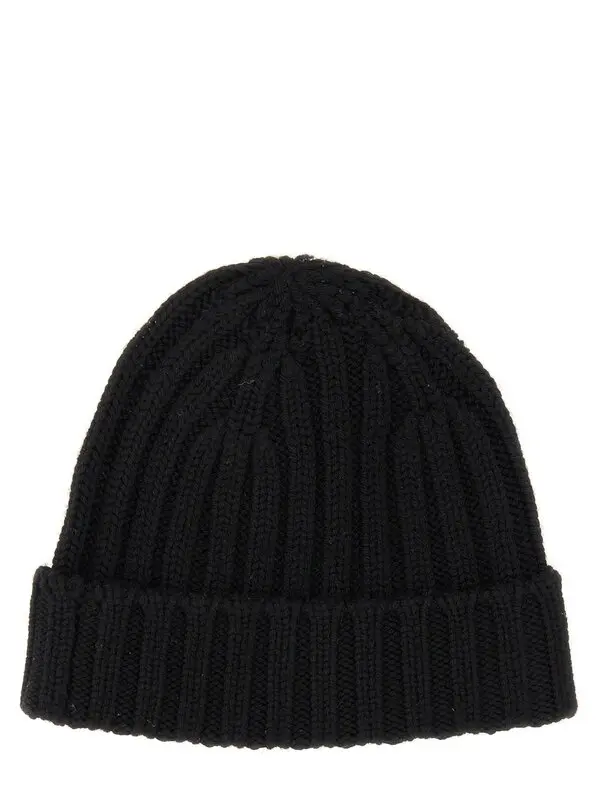 Aspesi Ribbed Beanie Hat
