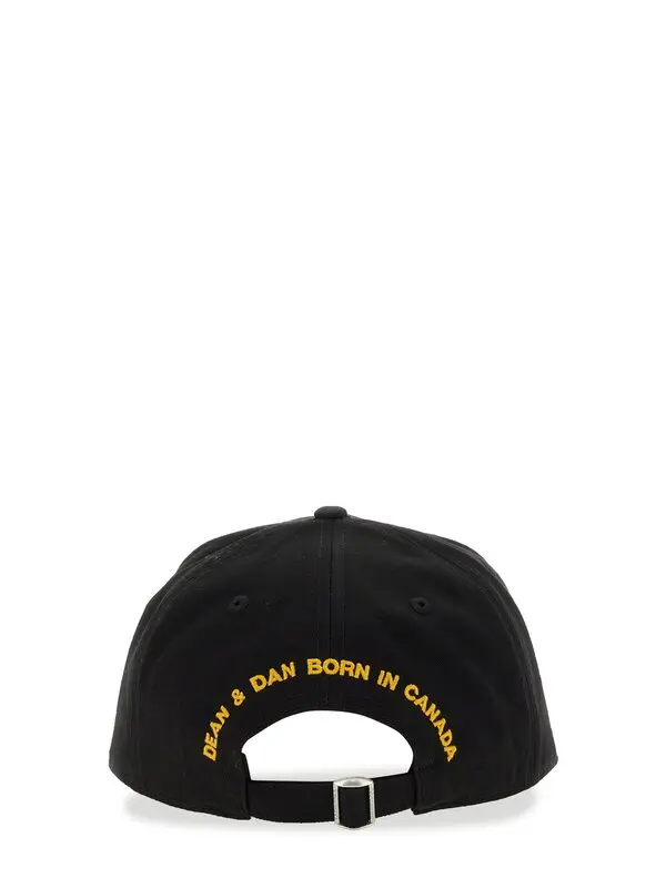 Dsquared2 Baseball Cap With Logo - Black