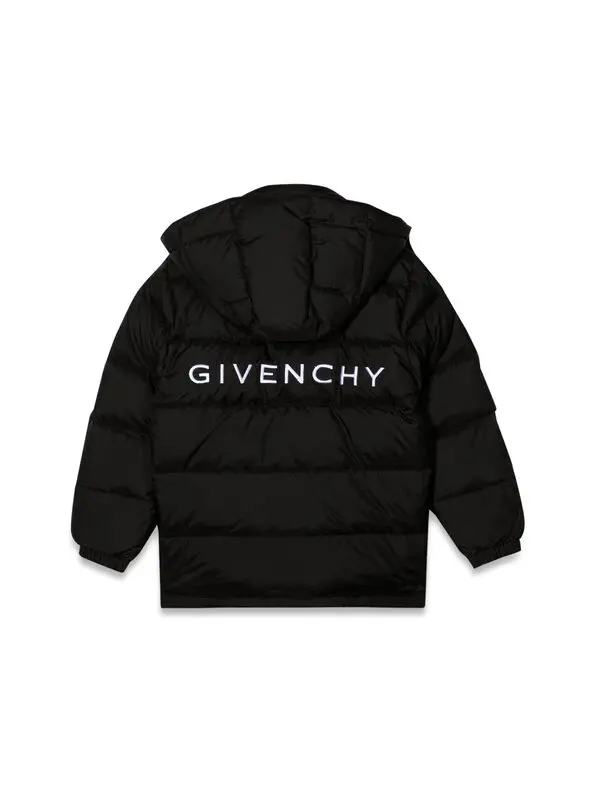 Givenchy Long Down Hooded Jacket