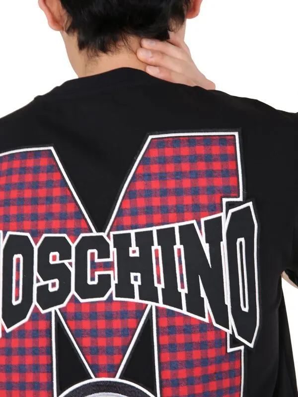 Moschino Round Neck T-shirt - Black