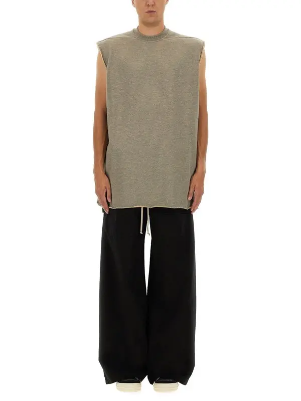 Rick Owens Tarp Plush T-shirt - Grey