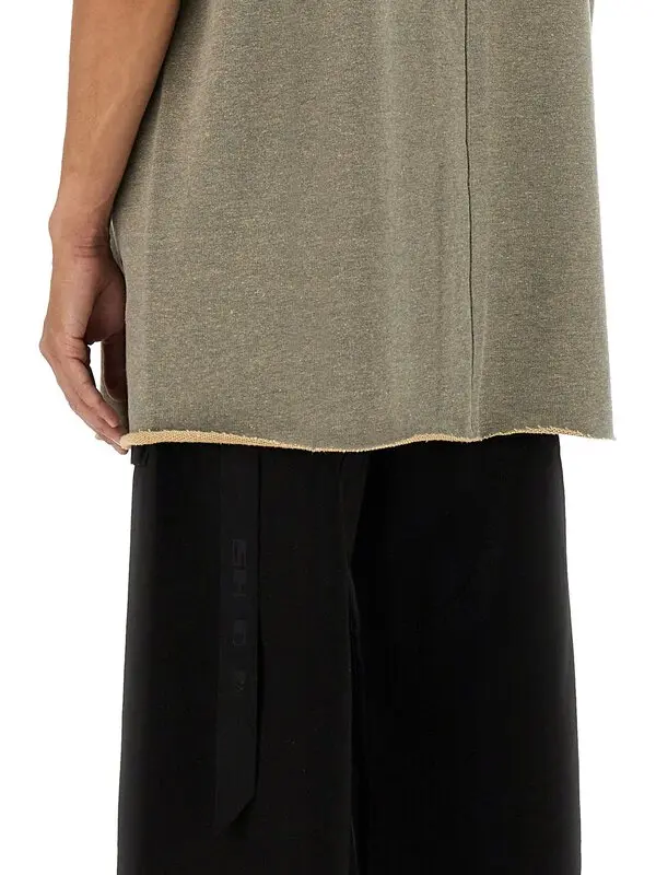 Rick Owens Tarp Plush T-shirt - Grey