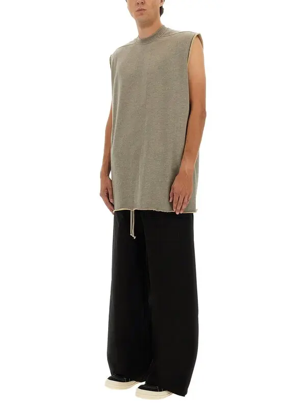 Rick Owens Tarp Plush T-shirt - Grey