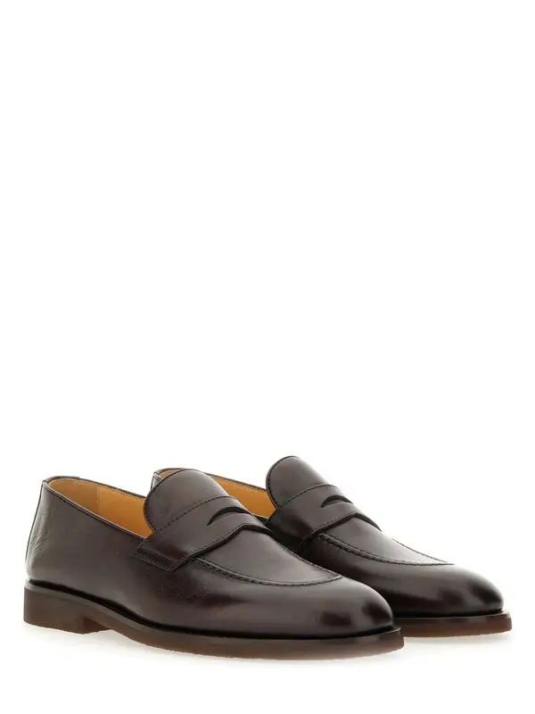 Brunello Cucinelli Leather Loafer