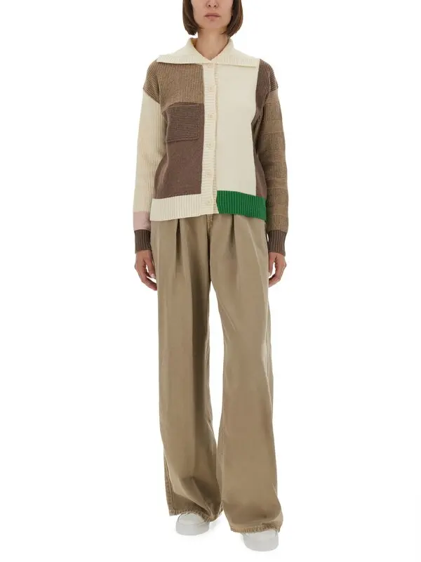 Paul Smith Patchwork Cardigan - Beige
