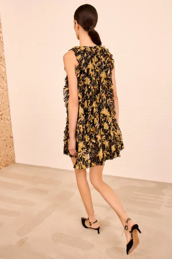Ulla Johnson Signe Cascading Ruffle Mini Dress