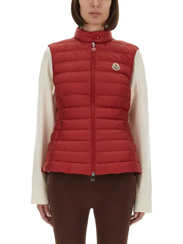 Moncler Padded Vest - Red
