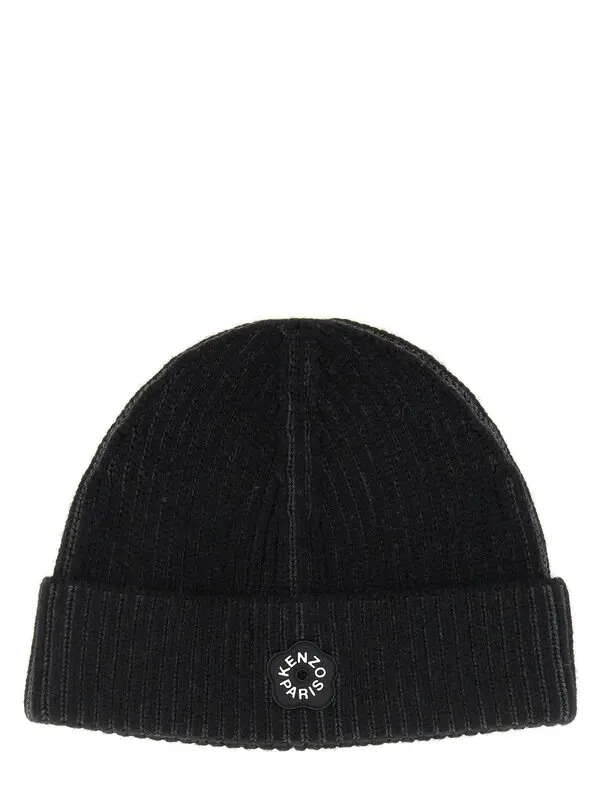 Kenzo Beanie Hat - Black