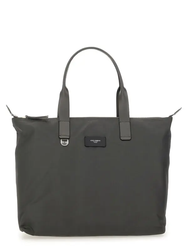 Dolce & Gabbana Adamo Shopping Bag - Charcoal